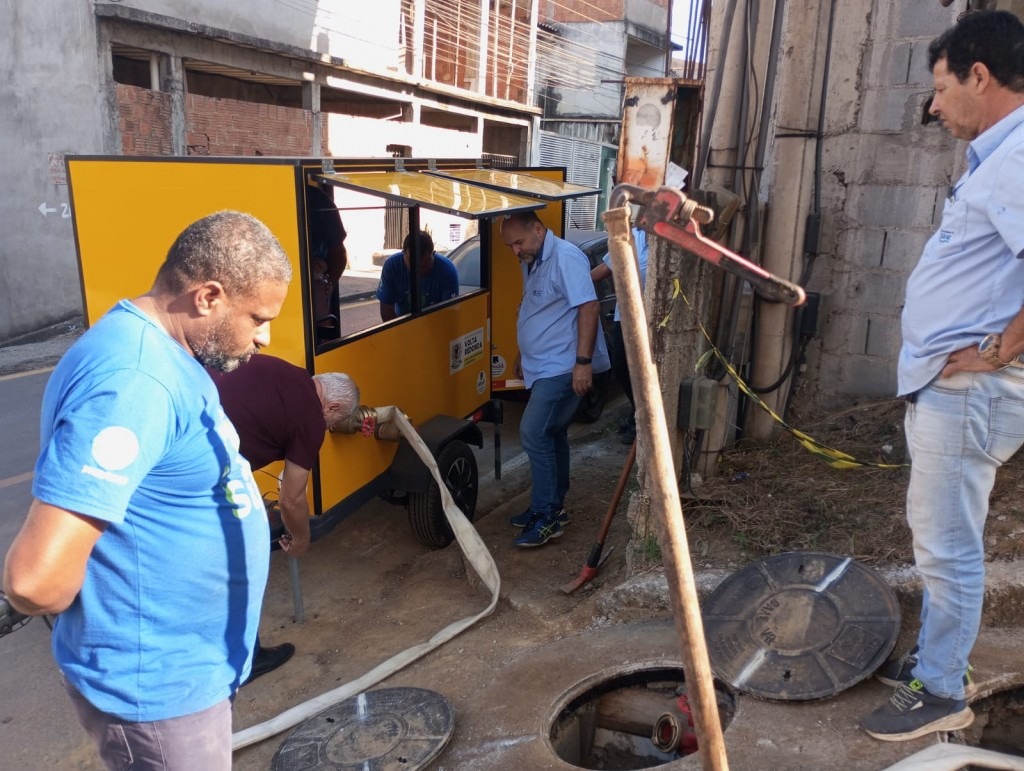 Saae-VR inicia testes com novo equipamento para reforçar abastecimento ...